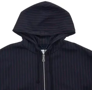 Max Mara Long-sleeved Hooded Casual Jacket - Black