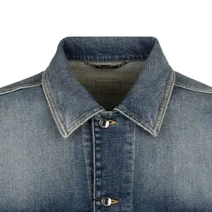 Dolce & Gabbana Long Sleeve Collared Denim Jacket - No