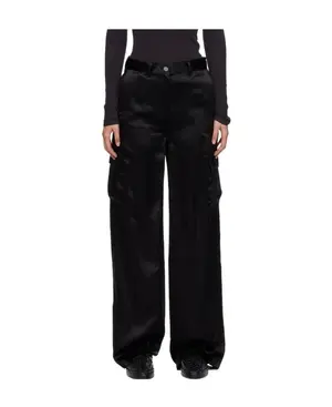 Theory High-waist Straight Leg Cargo Pants