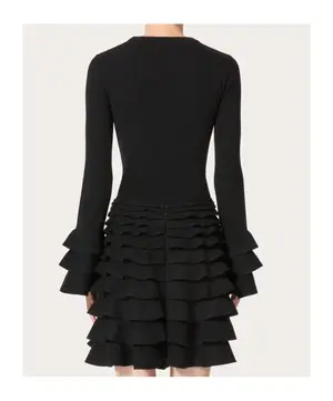 Valentino Garavani Ruffled Crewneck Jumper