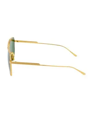 Bottega Veneta Pilot Frame Sunglasses - Green