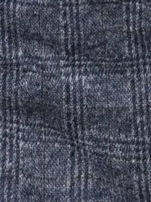 Etro Checked Long Sleeved Blazer