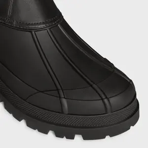 Celine Riley Ankle Boot In Calfskin