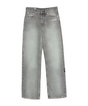 Off-white Wide Leg Bottoms For Women