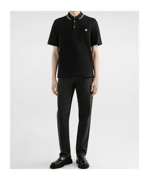 Dolce & Gabbana Dolce Gabbana Logo Embroidered Polo Shirt