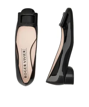 ROGER VIVIER Buckled Slip-on Pumps