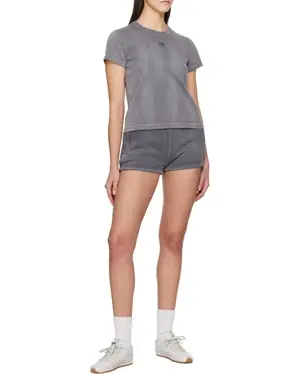 Alexander Wang Logo Track Shorts