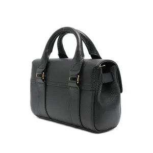 Mulberry Turnlock Top Handle Shoulder Bag - Black