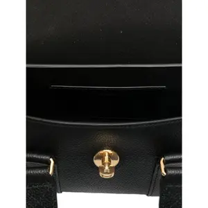 Mulberry Turnlock Top Handle Shoulder Bag - Black