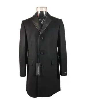 Karl Lagerfeld Long-sleeved Lapel Coat - No