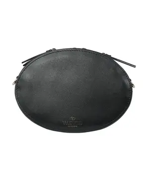 Valentino Garavani Vltn Printed Shoulder Bag - Black