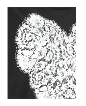 Moschino Lace Heart T-shirt Dress