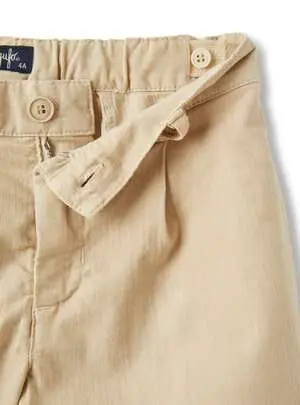 IL GUFO Pleated Shorts - Nude