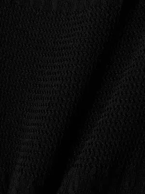 Versace Safety Pin Embellished V-neck Mini Dress