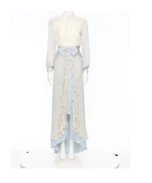 Valentino Garavani Long-sleeved Dress With Bow Detail