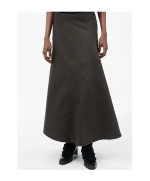 Our Legacy Plaid Long Skirt