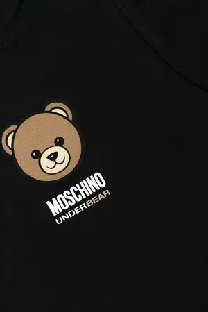 Moschino Teddy Bear Print Sleeveless Dress