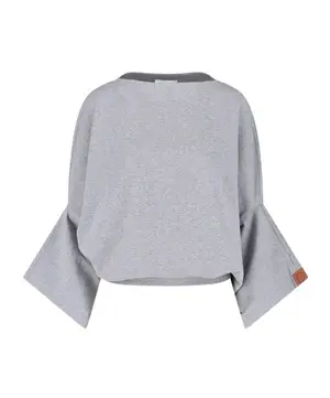 Stella McCartney Crewneck T-shirt With Wide Sleeves