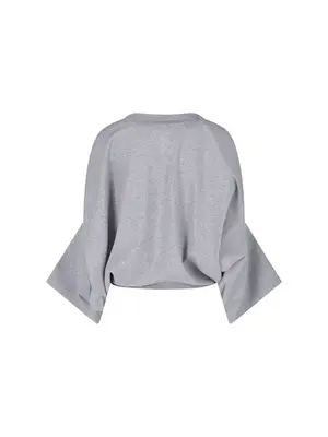 Stella McCartney Crewneck T-shirt With Wide Sleeves