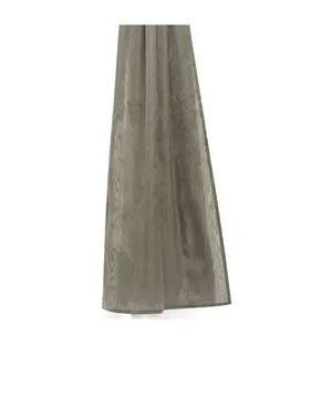 Max Mara Logo Patch Scarf - Dark Gray