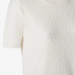 Fendi Ff Jacquard Crewneck T-shirt