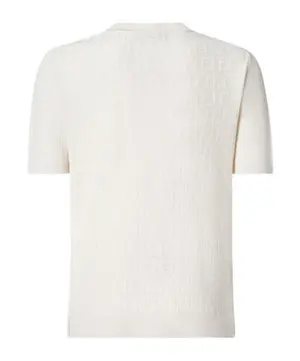 Fendi Ff Jacquard Crewneck T-shirt