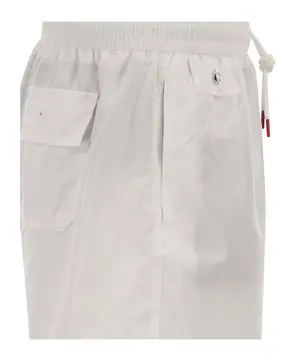 Kiton Short Swim Shorts With Drawstring Waistband - No