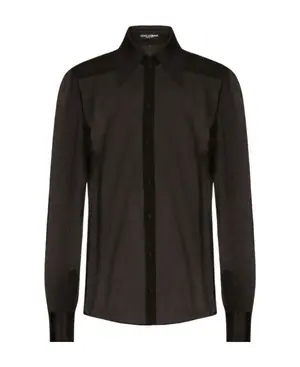 Dolce & Gabbana Semi-sheer Chiffon Shirt