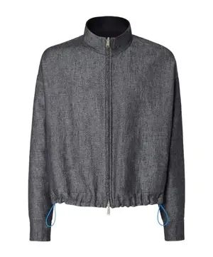 Fendi Zip-up Reversible Jacket