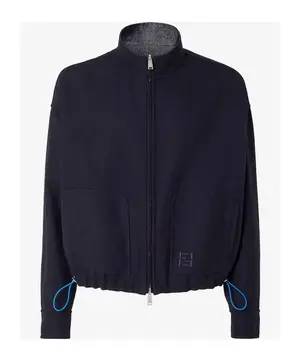 Fendi Zip-up Reversible Jacket