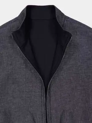 Fendi Zip-up Reversible Jacket - Blue