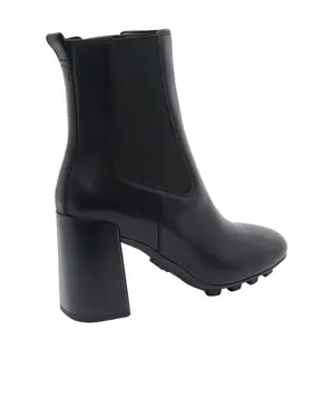 Hogan 90mm Block-heel Leather Boots
