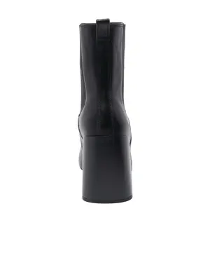 Hogan 90mm Block-heel Leather Boots