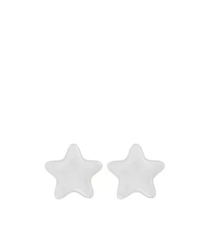 COACH Star Stud Earrings - Sliver