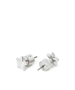 COACH Star Stud Earrings - Sliver