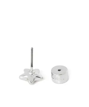 COACH Star Stud Earrings - Sliver