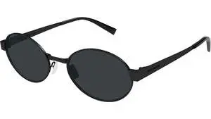 Saint Laurent Oval Sunglasses - Black