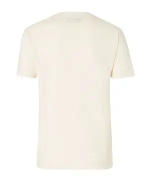 Fendi Logo Embellished Crewneck T-shirt - Beige