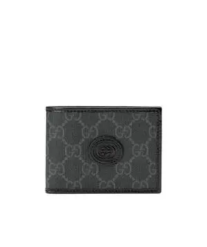 Gucci Gg-canvas Bi-fold Wallet - Black