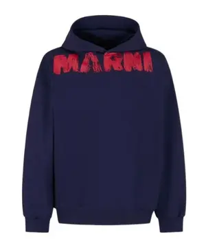 Marni Logo Printed Hoodie