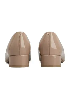 ROGER VIVIER Patent Leather Ballerinas With Painted Buckle