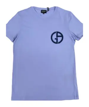 Giorgio Armani Round Neck Short Sleeve T-shirt