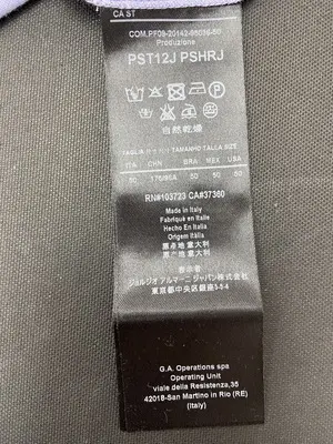 Giorgio Armani Round Neck Short Sleeve T-shirt