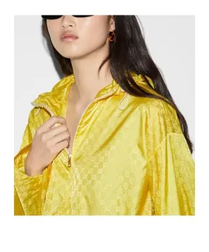 Gucci Gg Hooded Bomber Jacket