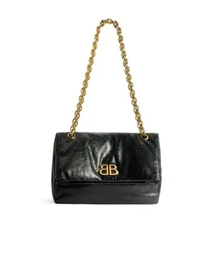 Balenciaga Small Shoulder Bag - Black