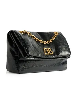 Balenciaga Small Shoulder Bag - Black