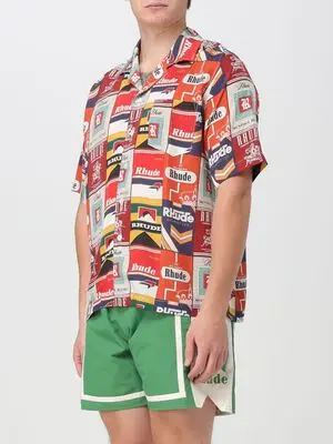 Rhude Cigarette Printed Short-sleeved Shirt