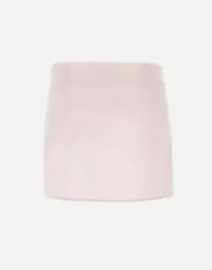 COURREGES Button-detailed Mini Skirt