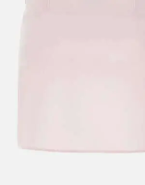 COURREGES Button-detailed Mini Skirt