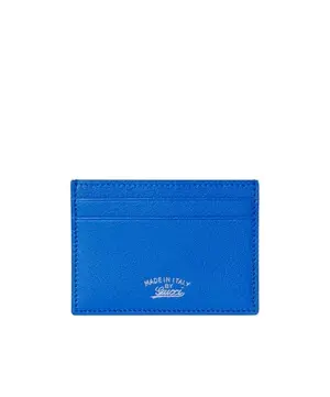 Gucci Lira Card Case Bright Blue